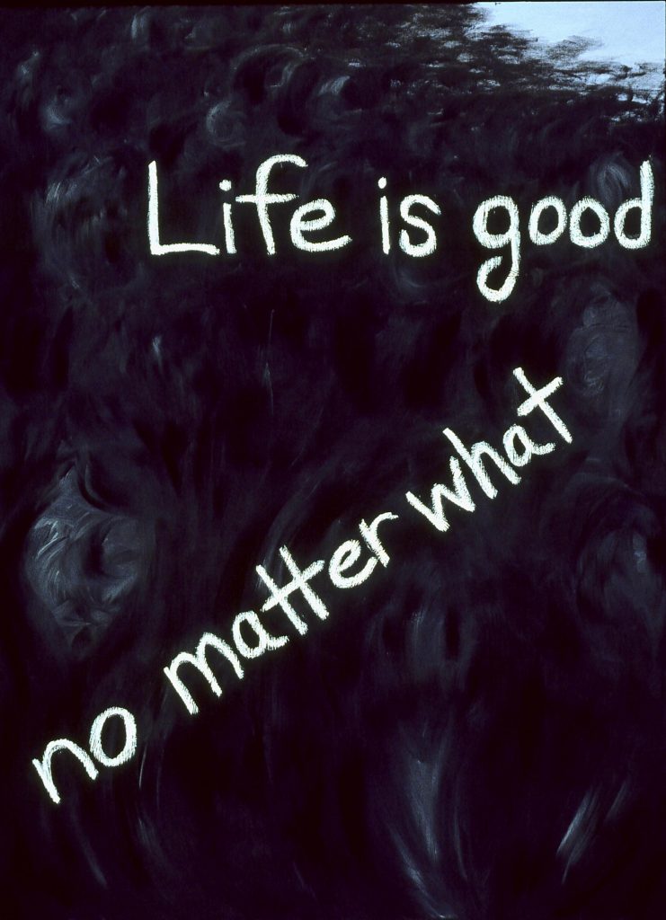 Sept 11 Art: Life is Good No Matter What (Ghosts in the Smoke)